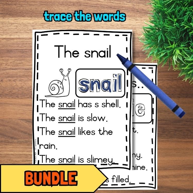 vowel digraph short sentence poem book - The Teacher Mom