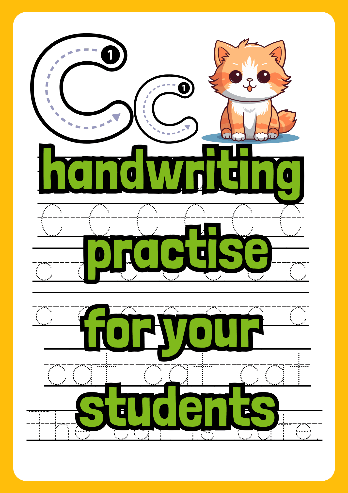 A-Z Handwriting Practice Book (Perfecting Letter Formation) - The ...